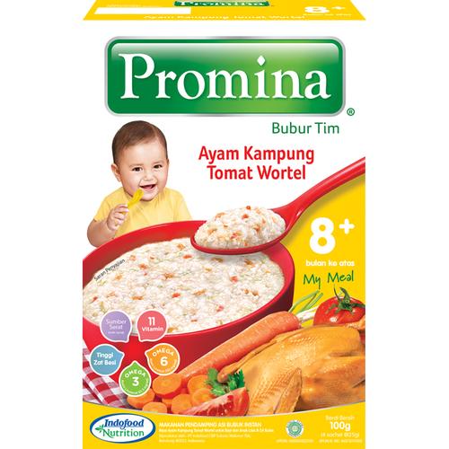 Jual Promina bubur tim Ayam kampung tomat wortel 8+ - Kota Depok ...