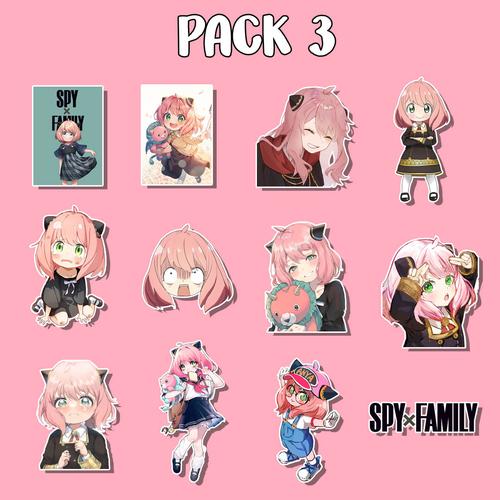 Jual Stiker Pack Anya Forger Spy X Family / Stiker pack Anime - 3 - Kab ...
