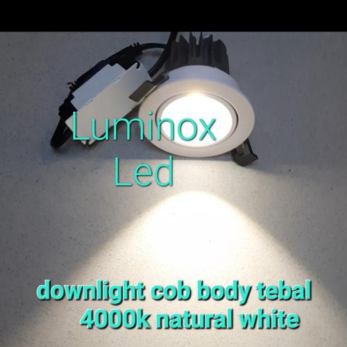 Jual downlight cob kim 4000k 6w 6watt / spotlight plafon led 6 watt ...