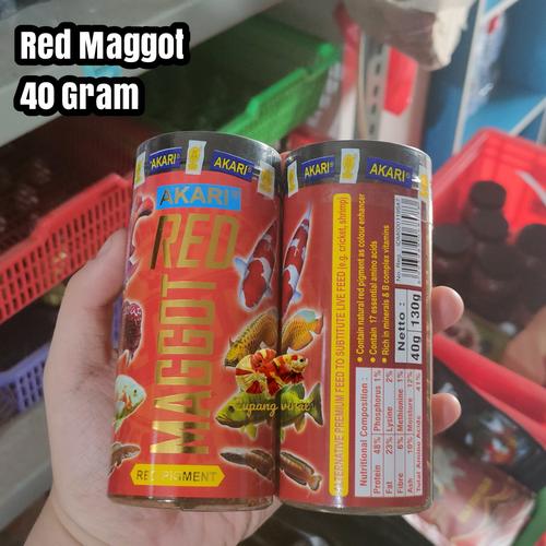 Jual AKARI - Red Maggot Push Red Pigment 40 Gram - Jakarta Barat ...