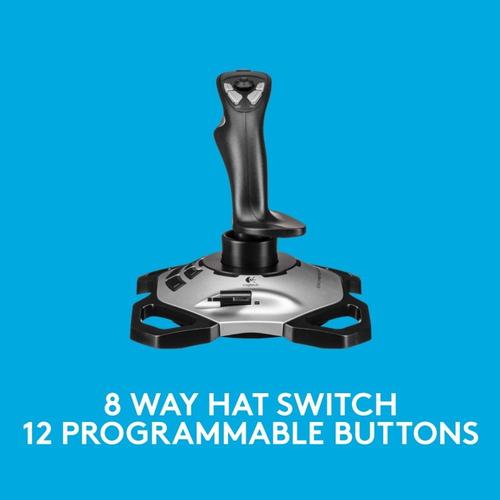 Jual Logitech Extreme 3D Pro Joystick Flight Simulator for PC ...