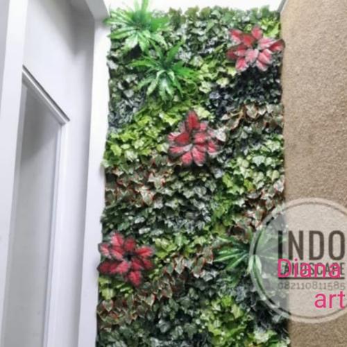 Jual bunga vertikal#dekorasi dinding#bunga hiasan dinding#bunga plastik ...