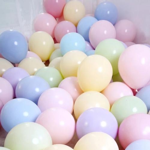 Jual Balon Latex Macaron 12 inch Balloon Balon Warna Pastel Party Decor ...