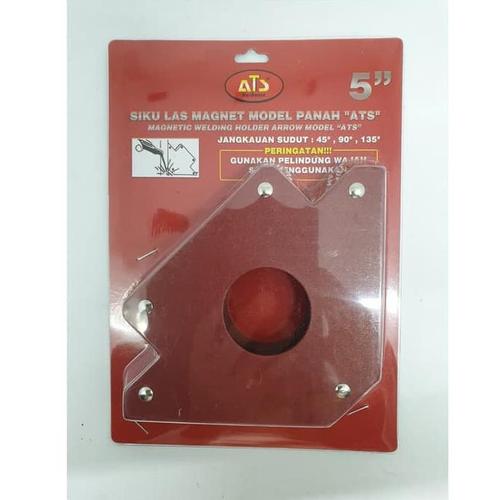Jual SIKU LAS MAGNET 5 INCHI ATS MODEL PANAH - MAGNET HOLDER WELDING ...