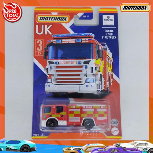 Jual Matchbox GLOBAL SERIES SCANIA P 360 FIRE TRUCK - Kota Probolinggo ...