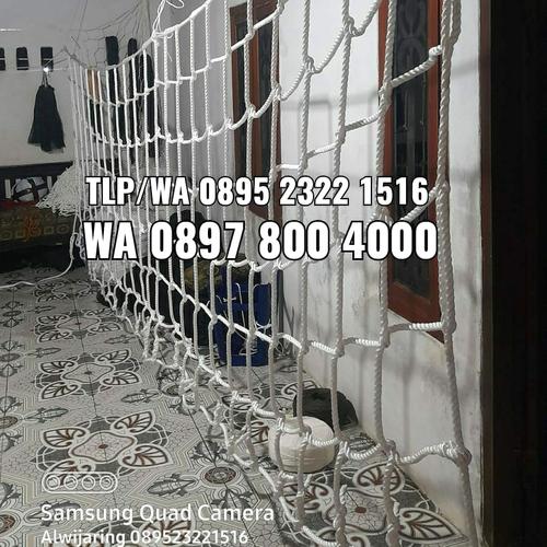 Jual Jaring nilon Outbound 8mm lubang 10cm ukuran luas 2x5 meter - Kab ...