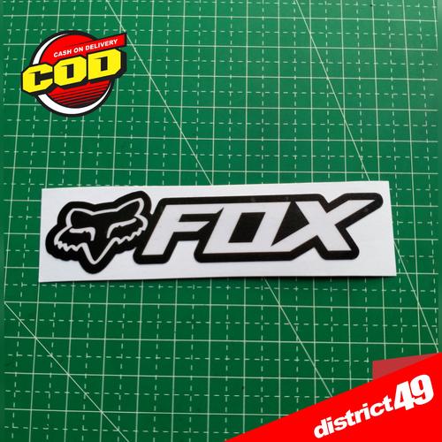 Jual Stiker Print and Cut laminasi tahan air - Stiker FOX - Stiker Motor - Kab. Bandung ...