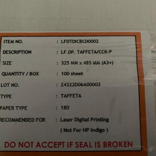 Jual Sticker Camel Taffeta A3+ stiker label - Pack - Jakarta Selatan ...