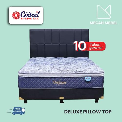 Jual Central Spring Bed Tipe Deluxe Pillow Top - Full Set, 200x200 ...