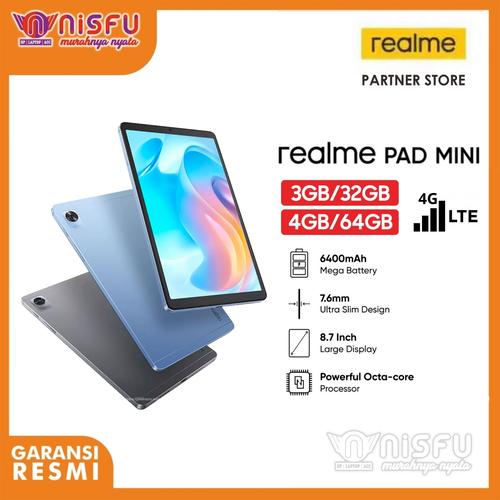 Jual [ NISFU ] REALME PAD MINI - 32GB / 64GB - TABLET - GARANSI RESMI ...