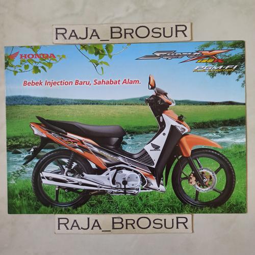 Jual Poster brosur Honda Supra X 125R Supra X 125 Pgm FI Supra X 125 2005 - Kab. Langkat ...
