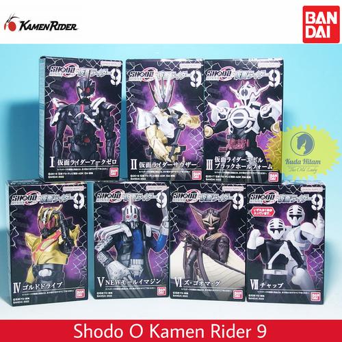 Jual Shodo O Outsider Kamen Rider 9 Ark Zero One Thouser Evol Drive ...