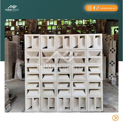 Jual Roster Beton/Roster Minimalis / Lubang Udara Motif Kupu-Kupu (2 ...