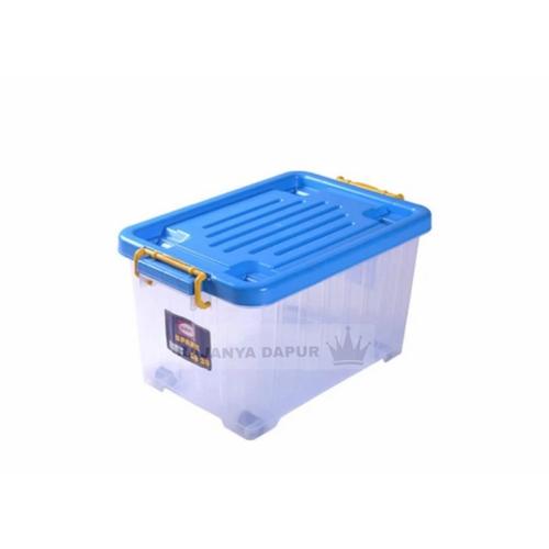 Jual CONTAINER BOX SHINPOO CB 30 LITER - BOX SERBAGUNA PAKAI RODA 30 ...