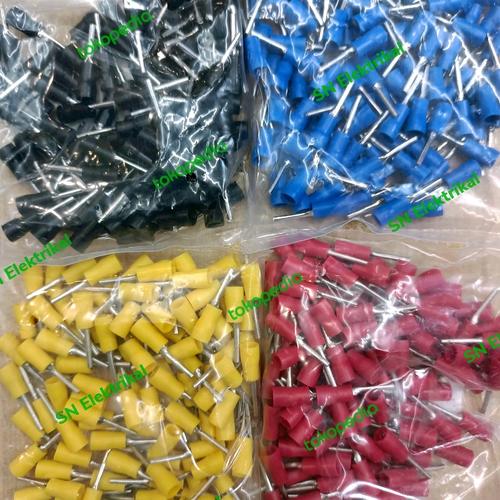 Jual Skun pin tusuk Skun kabel 4 mm - 6 mm PTV 5,5-12 - Hitam - Jakarta ...