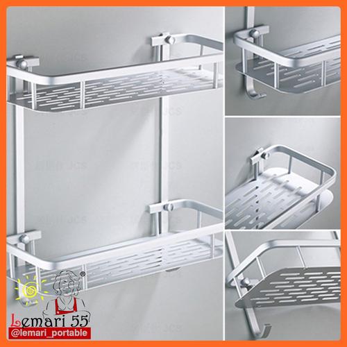 Jual Rak Kamar Mandi / Rak Double Layer / Rak Sabun - dengan bubble ...