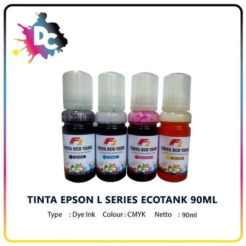 Jual Tinta Dye Epson EcoTank 003 F1 90ML / Refill Botol Ink Printer ...