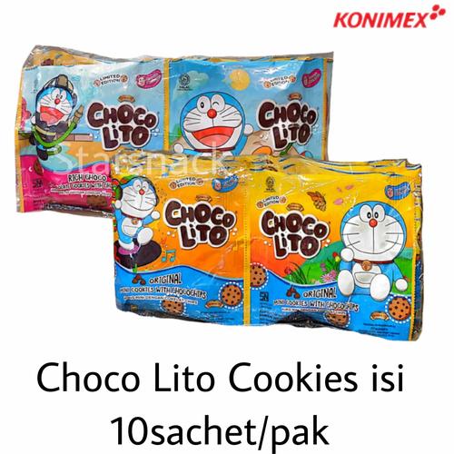Jual Choco Lito mini cookies isi 10 sachet/ pak - Original - Kota ...