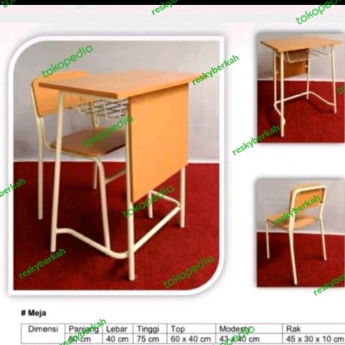 Jual meja siswa kaki besi atas meja multiplek new - Jakarta Selatan ...