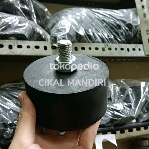 Jual Karet mounting 75 x 40 x M12 / rubber mounting baut M12 - Jakarta ...