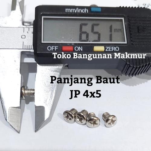 Jual Baut M4x5 JP4x5 isi 50pcs - Jakarta Selatan - toko Bangunan Makmur ...