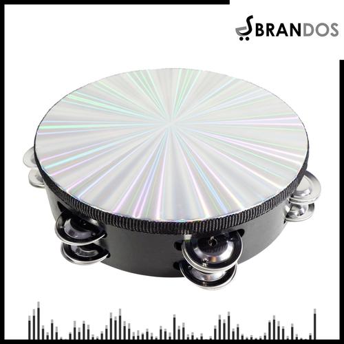 Jual Tamborin 8 Inch Hologram Double LT-208 Kecrekan Tambourine ...