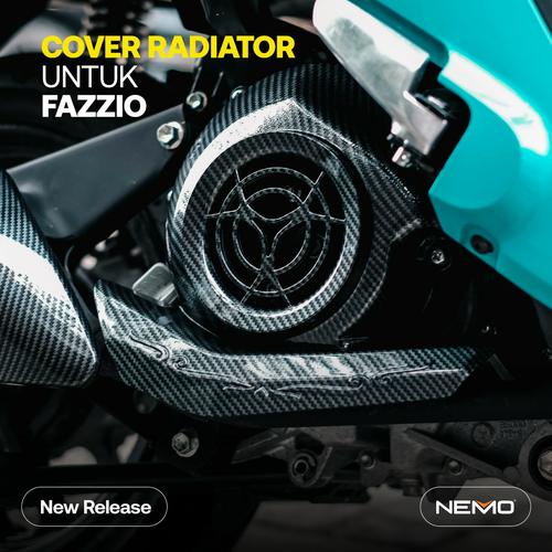 Promo NEMO Tutup / Cover Radiator Carbon Yamaha Fazzio - Jakarta Barat ...
