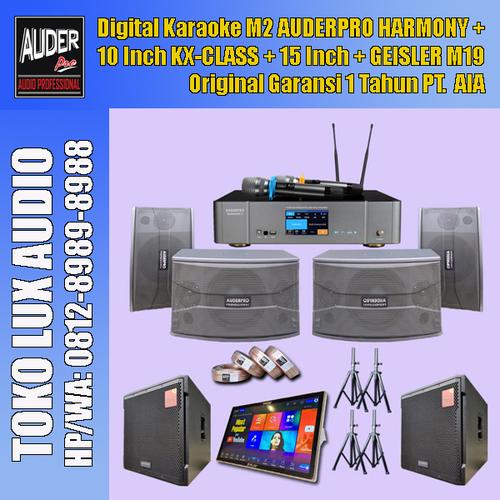 Jual Paket M2 digital sound system karaoke auderpro untuk aula besar ...
