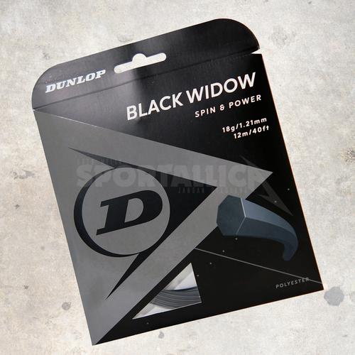 Jual Senar Tenis / Tennis String Dunlop Black Widow Spin & Power - 17g ...