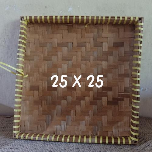 Jual Tampah Kotak 25 X 25 Tambir Kotak Tampah Bambu Kotak Tempat ...