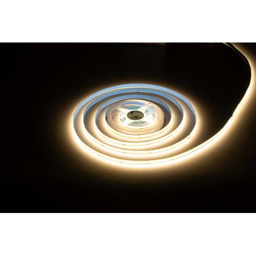 Jual Strip led COB 13w/mtr 12v 24v HENSAN flexible @5mtr 3000k 4000k ...