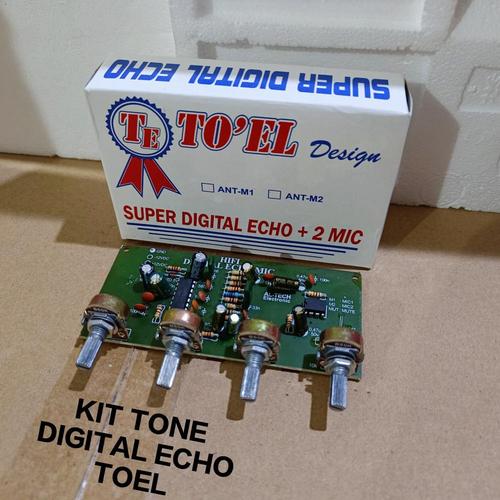 Jual Kit Tone Super Digital Echo Toel Kotak Putih 2 Mic - Kota ...