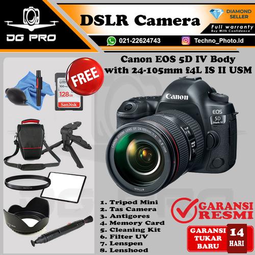Jual Canon EOS 5D Mark IV 24-105mm f4L IS II USM 5 D Mark 4 DATASCRIP - Jakarta Pusat - DG PRO ...