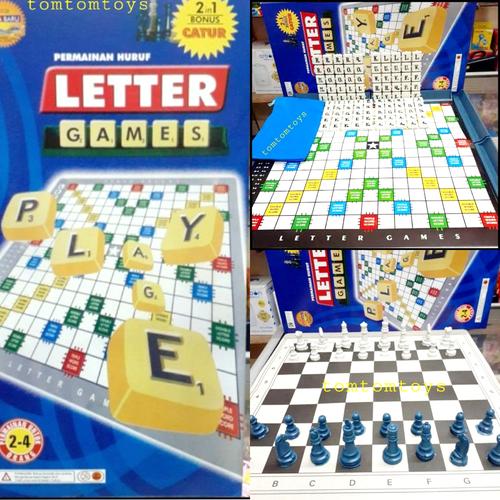 Jual LETTER GAMES Permainan Susun Kata Kosakata Board Games - Kota ...
