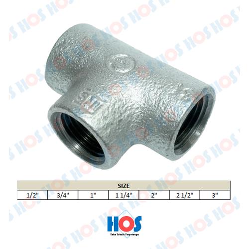 Jual TEE GALVANIS T BESI SAMBUNGAN DRAT DALAM 1/2" - 1 1/4" - Kota Samarinda - hardware online ...