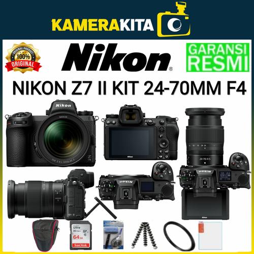 Jual NIKON Z7 MARK II KIT 24-70MM F/4 / KAMERA NIKON Z7 II KIT 24-70MM ...
