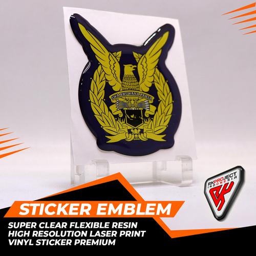 Jual STIKER TIMBUL EMBLEM STICKER RESIN LENTUR TNI ANGKATAN UDARA - Kab ...