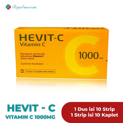 Promo HEVIT-C VIT C1000 MG Strip 10 Tablet Sbg Sistem Kekebalan Tubuh ...