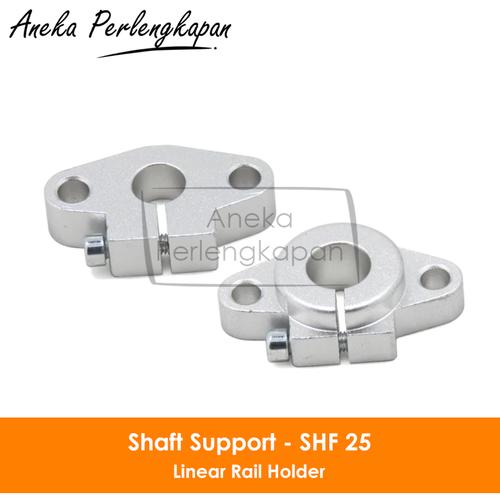 Jual SHF25 Linear Rail Shaft Support Unit for 25mm Rail / Rod - Kota ...