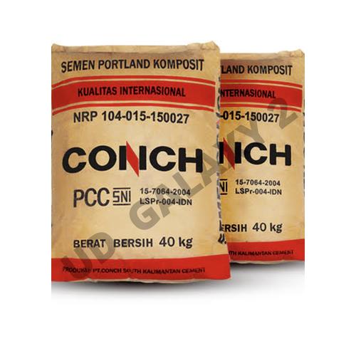 Jual Semen Conch PCC 40Kg - Ecer - Kota Surabaya - UD Galaxy II | Tokopedia