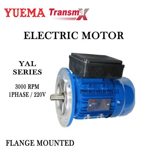 Jual ELECTRIC MOTOR YUEMA/TRANSMAX YAL 3HP 3000RPM 2POLE 1PHASE B5 - Jakarta Barat - Bengkel ...