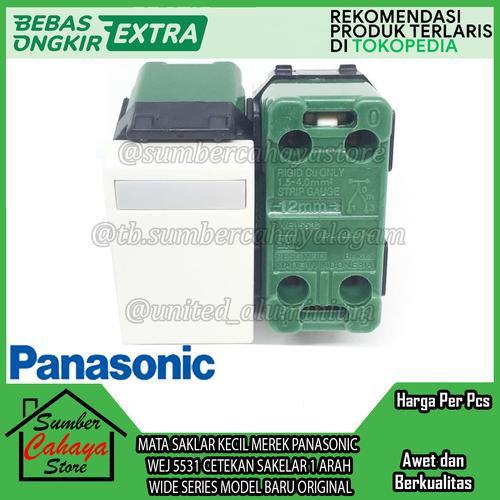 Jual MATA SAKLAR KECIL MEREK PANASONIC WEJ 5531 CETEKAN 1 ARAH WIDE ...