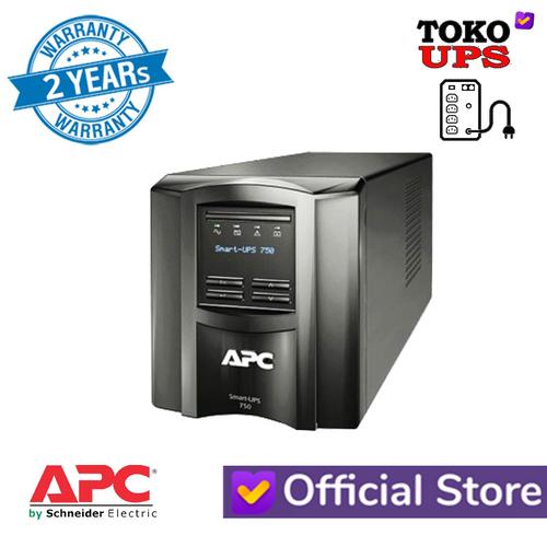 Promo UPS APC SMT750IC 750VA 500W SmartConnect Pure Sinewave Cloud ...