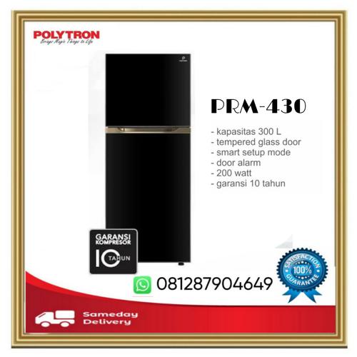 Jual Kulkas 2 Pintu Polytron PRM-430 Kulkas Polytron PRM430 Polytron ...