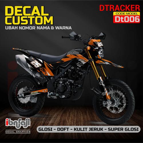 Jual Decal D-tracker Full Body Custom nama nomor warna sponsor Dt006 ...