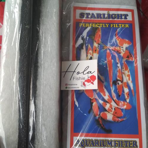Jual Kapas starlight hitam putih/Busa filter starlight hitam putih ...