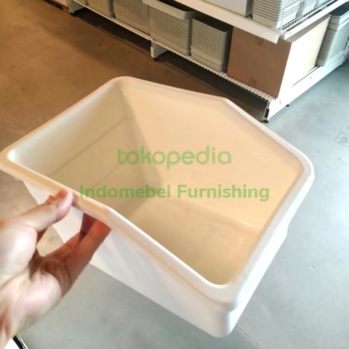 Jual Kotak plastik penyimpanan barang box organizer desk 19 x 26 x 15 ...