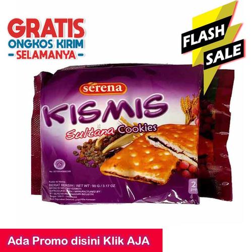 Jual Serena Kismis Sultana Cookies Biskuit Snack Cemilan 90gr - Jakarta ...