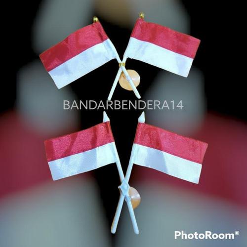 Promo Bendera silang Accecoris hiasan mobil bendera merah putih - Kab ...