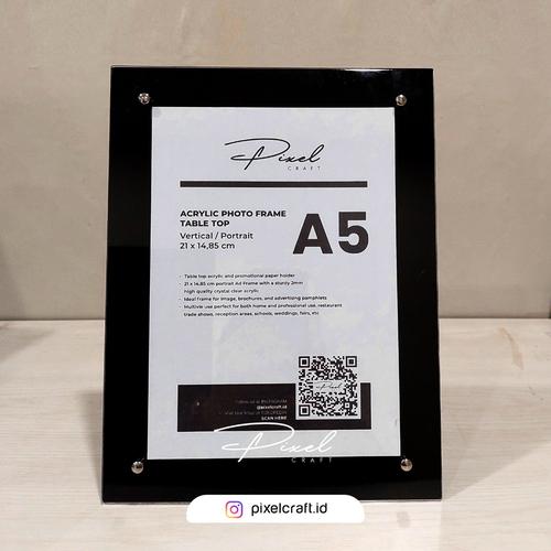 Jual Acrylic Photo Frame / Bingkai Foto Akrilik 2 Layer Ukuran A5 & A4 ...